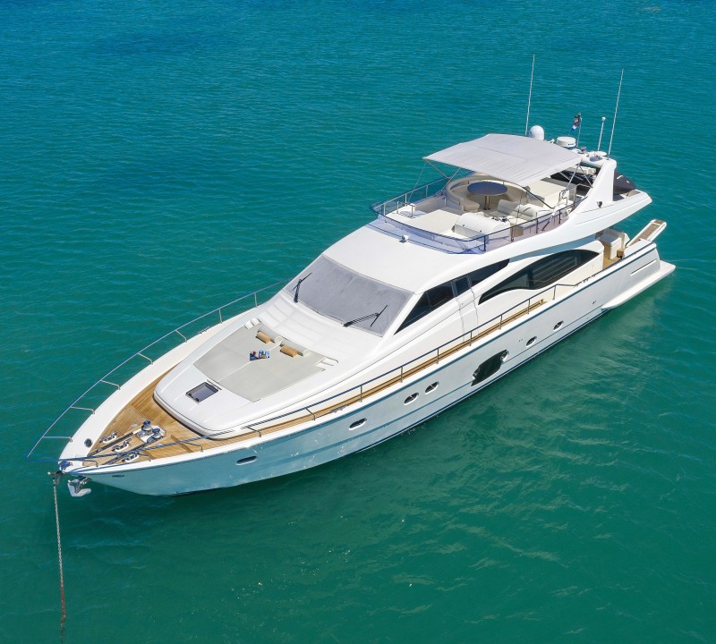 DOMINIQUE Yacht Charter Details, Ferretti | CHARTERWORLD Luxury Superyachts